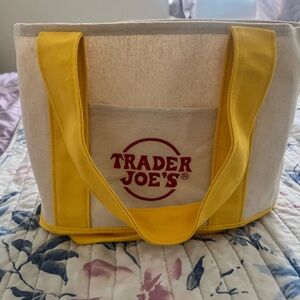 Bags | Trader Joes Brand New Mini Canvas Tote | Poshmark